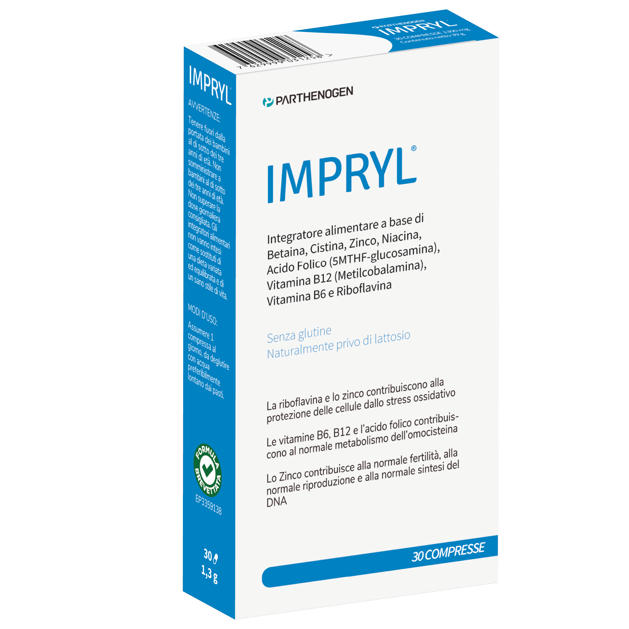 Acquista IMPRYL® - Store: Parthenogen Europe Italia